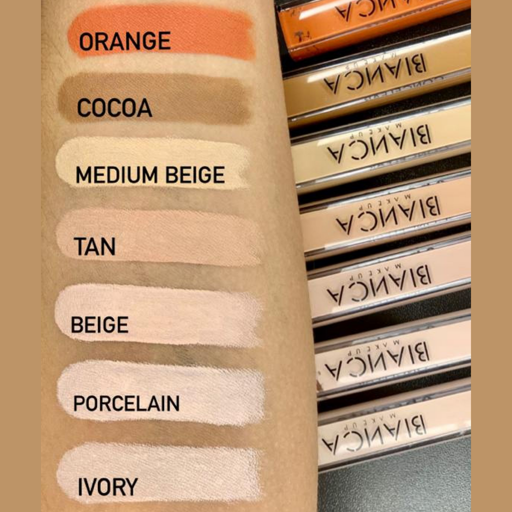 Kit de 7 correctores Absolute Concealer – Bianca Makeup